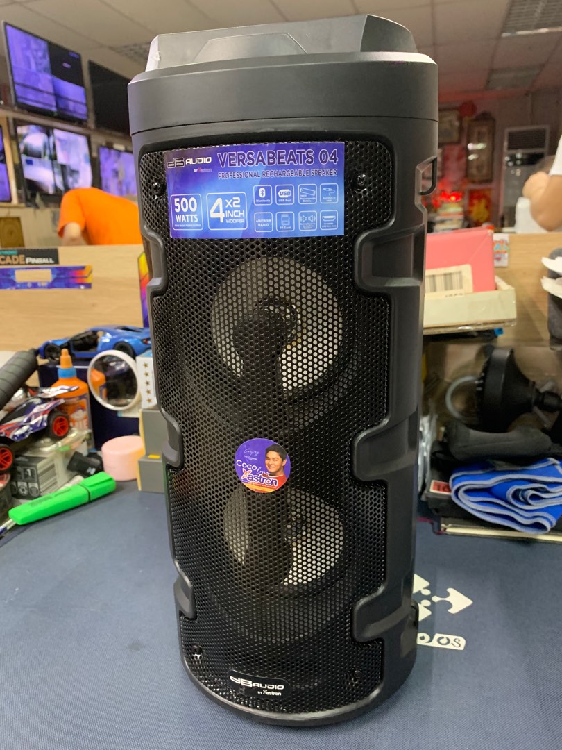 DBaudio by Astron 500W 4"inch Bluetooth/USB/FM/AM/SW/RADIO Speaker ...