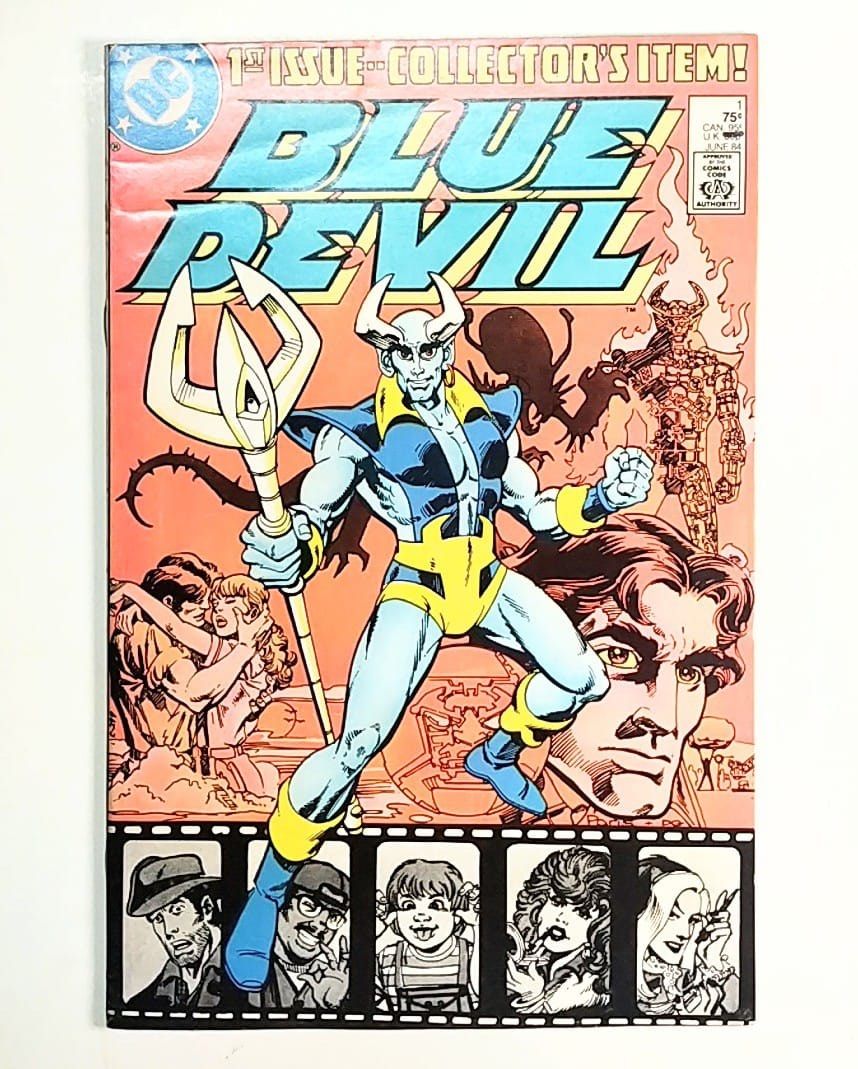 DC comics: Blue Devil #1, Hobbies & Toys, Books & Magazines, Comics ...