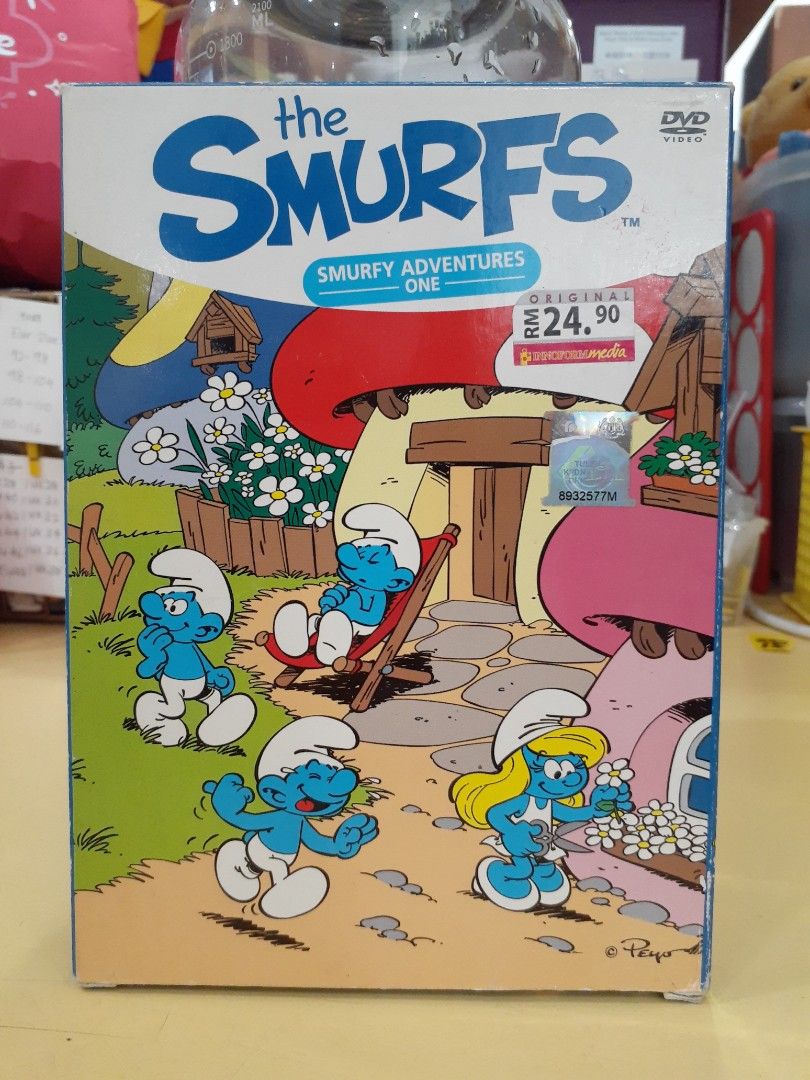 (DVD) The Smurfs Smurfy Adventures, Hobbies & Toys, Music & Media, CDs ...