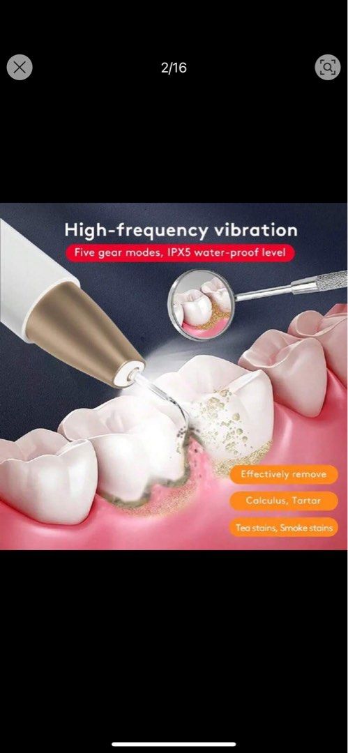 Electric Teeth Cleaner, Beauty & Personal Care, Oral Care on Carousell