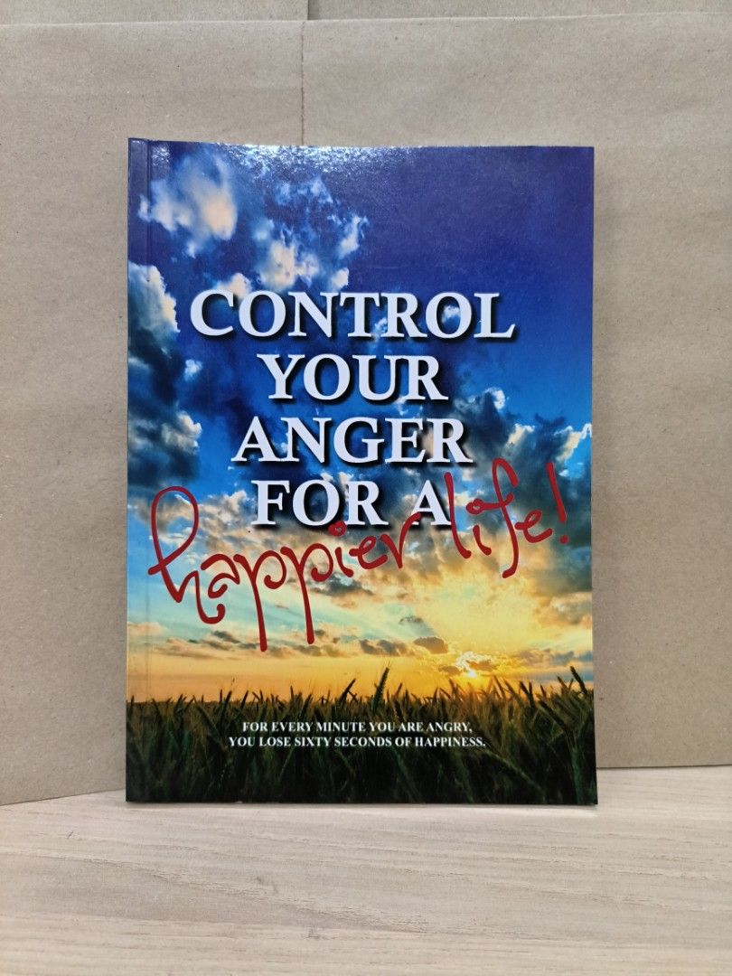(ENG) Control Your Anger For A Happier Life, Hobbies & Toys, Books ...