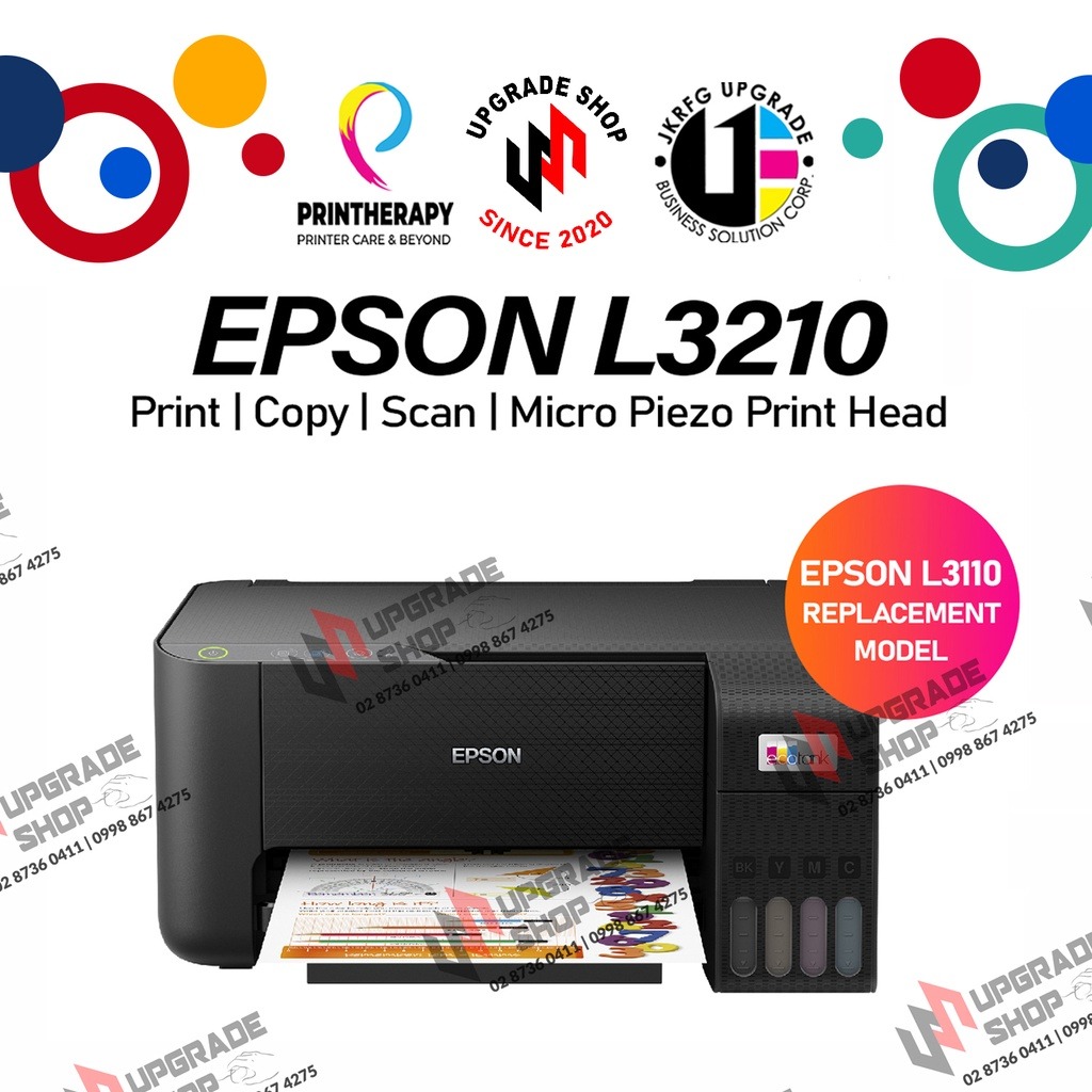 Epson Ecotank L3210 3 in 1 printer, Computers & Tech, Printers ...