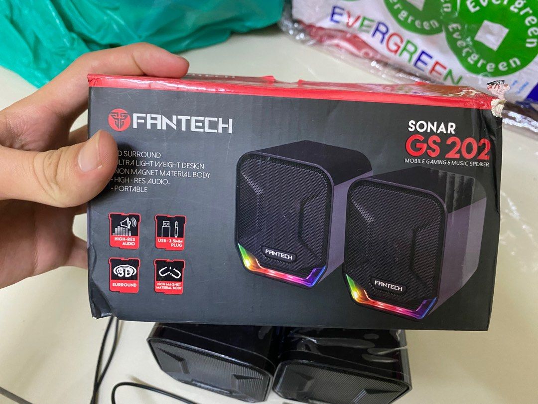 fantech gs sonar 202 speaker, Computers & Tech, Parts & Accessories, Other Accessories on Carousell