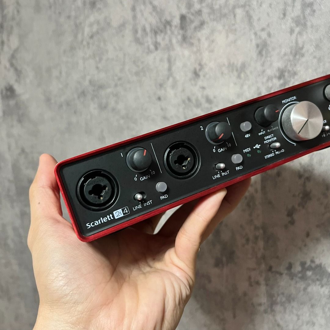Focusrite Scarlett 2i4 (2nd Gen) USB Audio Interface, Audio, Other Audio Equipment on Carousell
