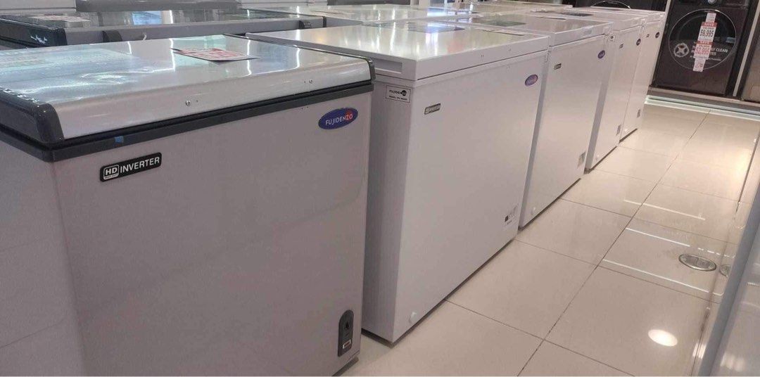 FUJIDENZO INVERTER CHEST FREEZER, TV & Home Appliances, Kitchen ...