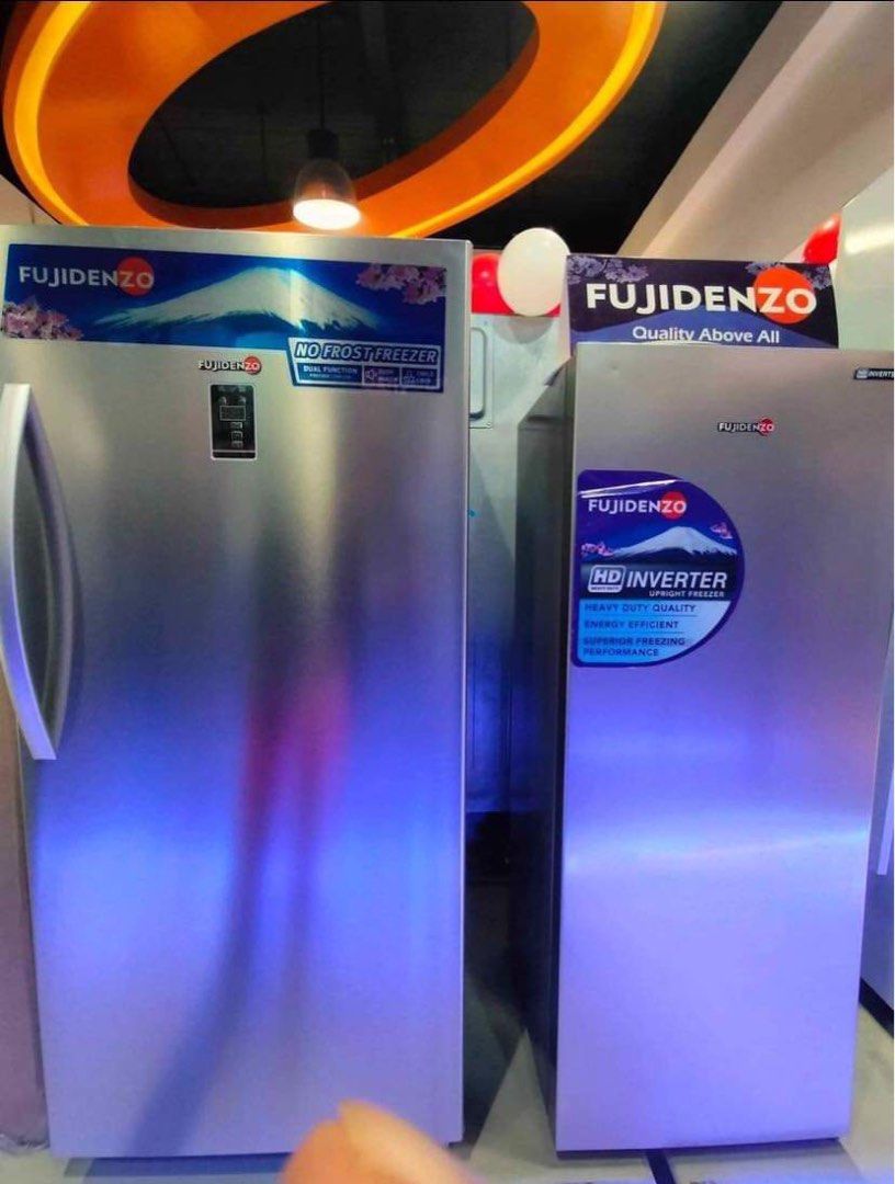 FUJIDENZO NON INVERTER AND INVERTER UPRIGHT FREEZER, TV & Home ...