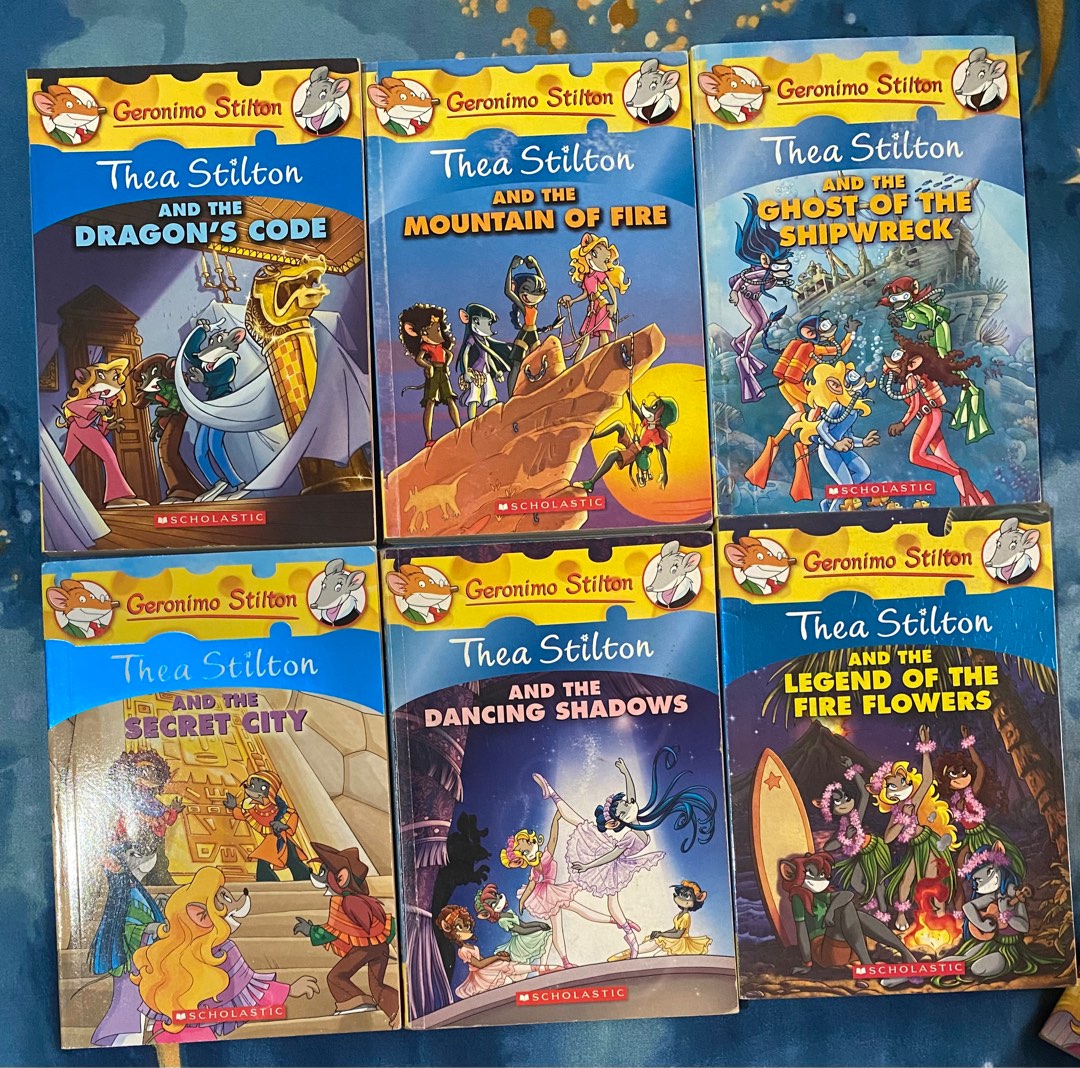 Geronimo Stilton: Thea Stilton Series, Hobbies & Toys, Books ...