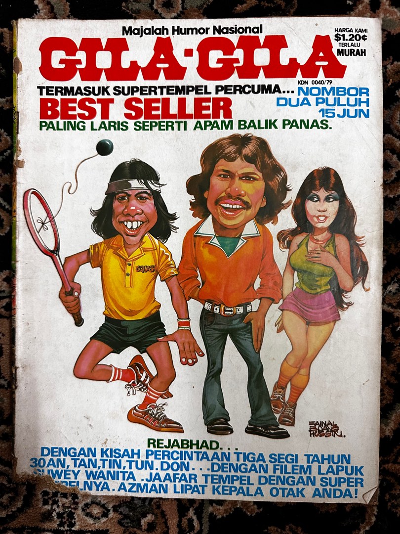 Gila Gila No 20, Hobbies & Toys, Books & Magazines, Comics & Manga on Carousell