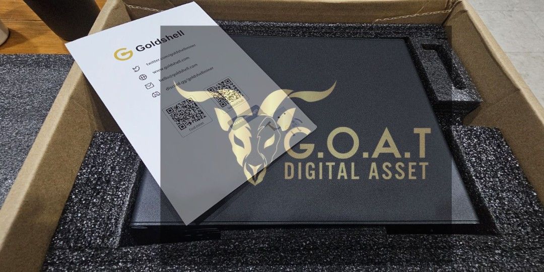 GOLDSHELL Brand New Mini Doge II home silent ASIC miner 420mhs 400watt ...