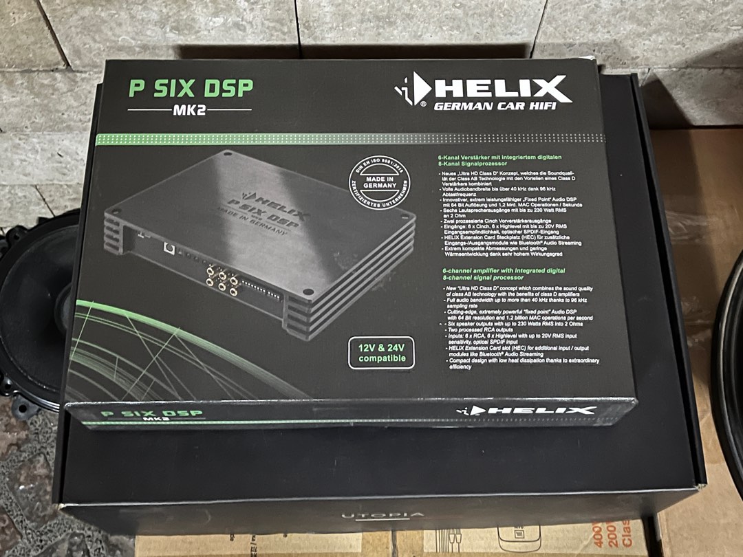 Helix PSix DSP MK2 Amplifier Car Audio, Audio, Soundbars, Speakers ...