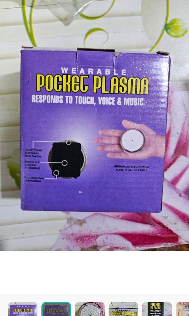 先hold先得！](STEM 學習) Pocket Plasma, 興趣及遊戲, 玩具 & 遊戲類 - Carousell