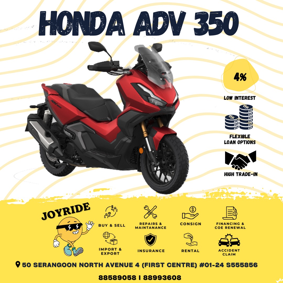 HONDA ADV 350 (FURTHER REDUCTION LIMITED STOCK), Motorcycles ...