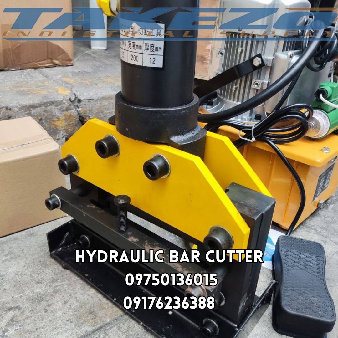 Hydraulic bar cutter, Commercial & Industrial, Industrial Equipment on ...