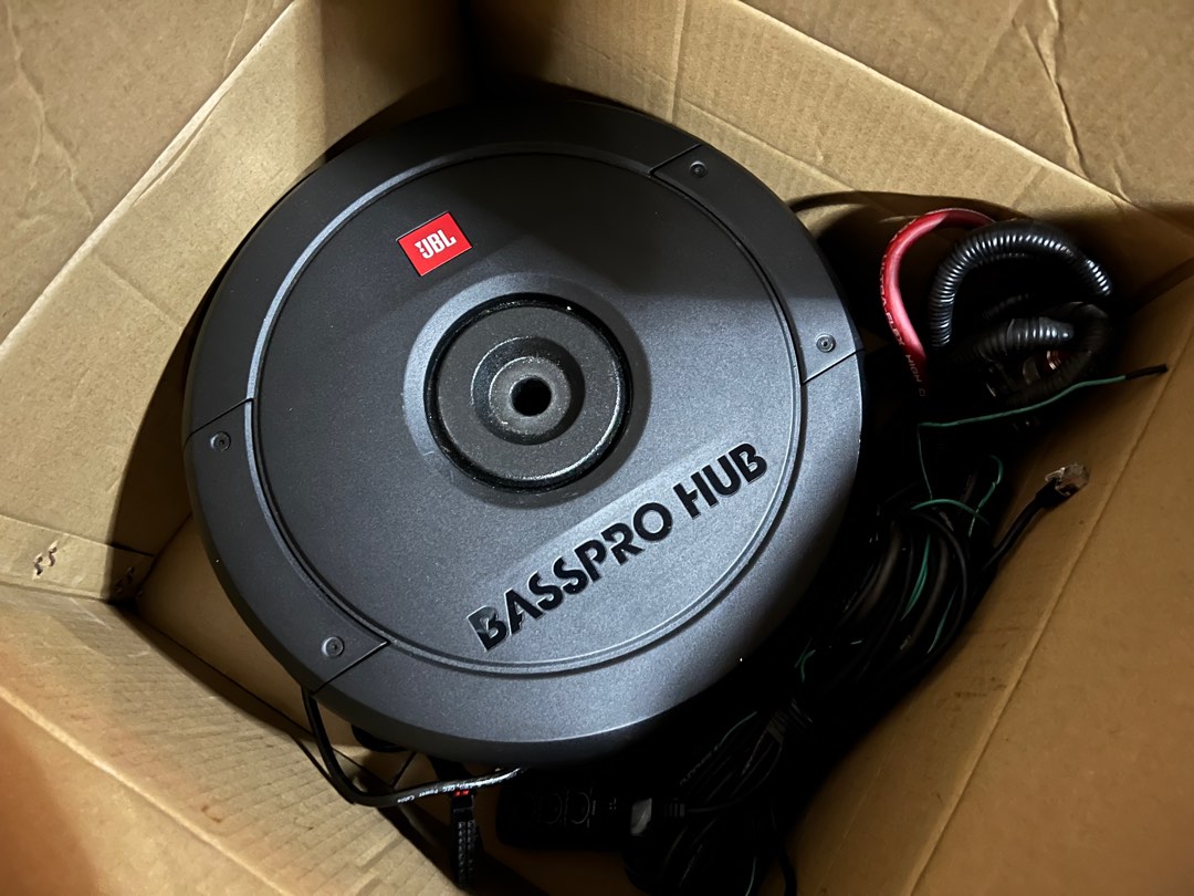 JBL Basspro Hub spare tire subwoofer, Audio, Soundbars, Speakers ...