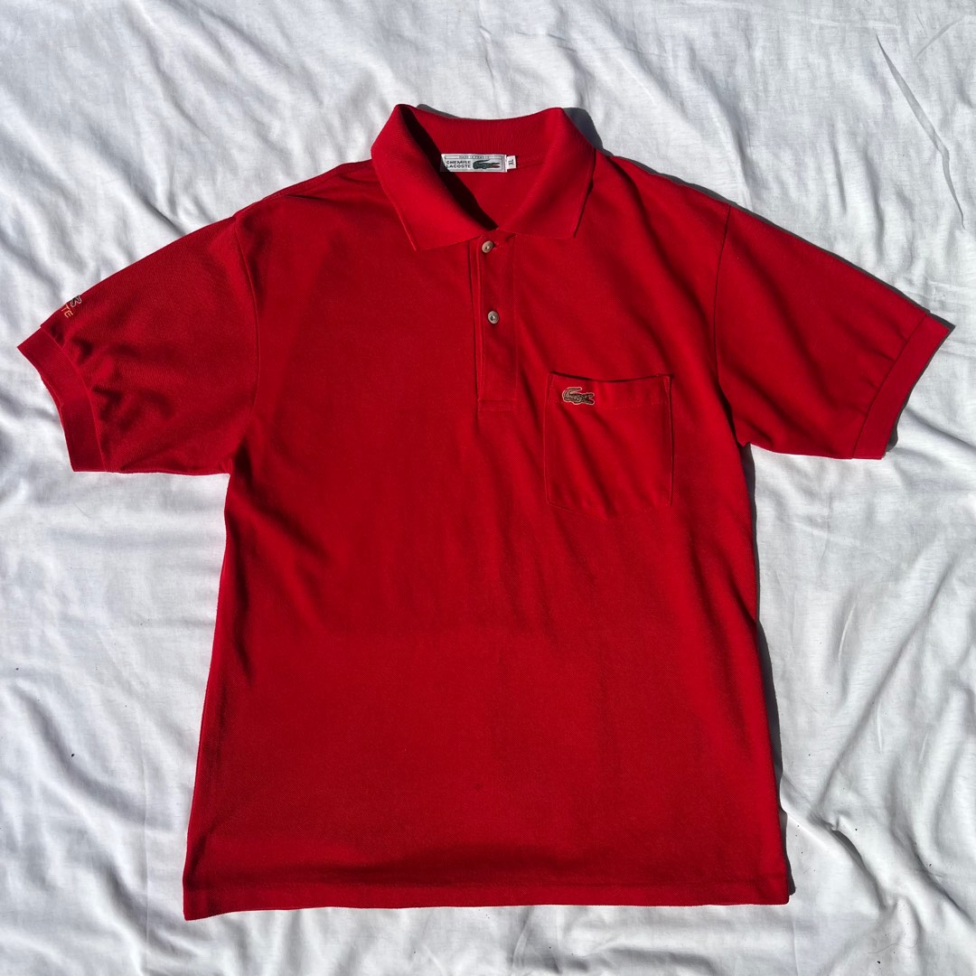 Lacoste Polo Shirt (vintage tag), Men's Fashion, Tops & Sets, Tshirts ...