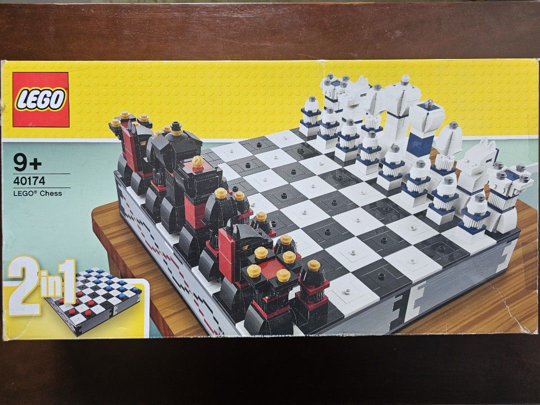Lego Chess Set, Hobbies & Toys, Toys & Games on Carousell