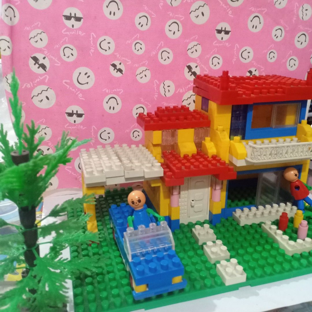 Lego jadul rumah jadul lego koleksi lego antik, Antik, Lainnya di Carousell