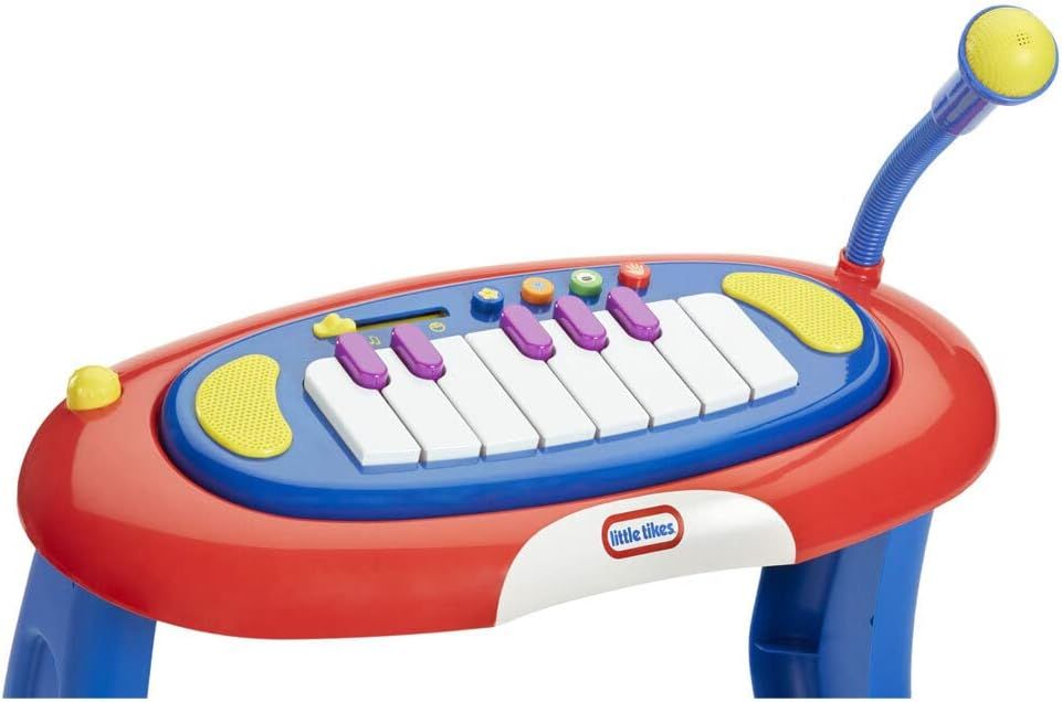 Little Tikes Sing-a-long Piano Musical Station Keyboard with Working ...