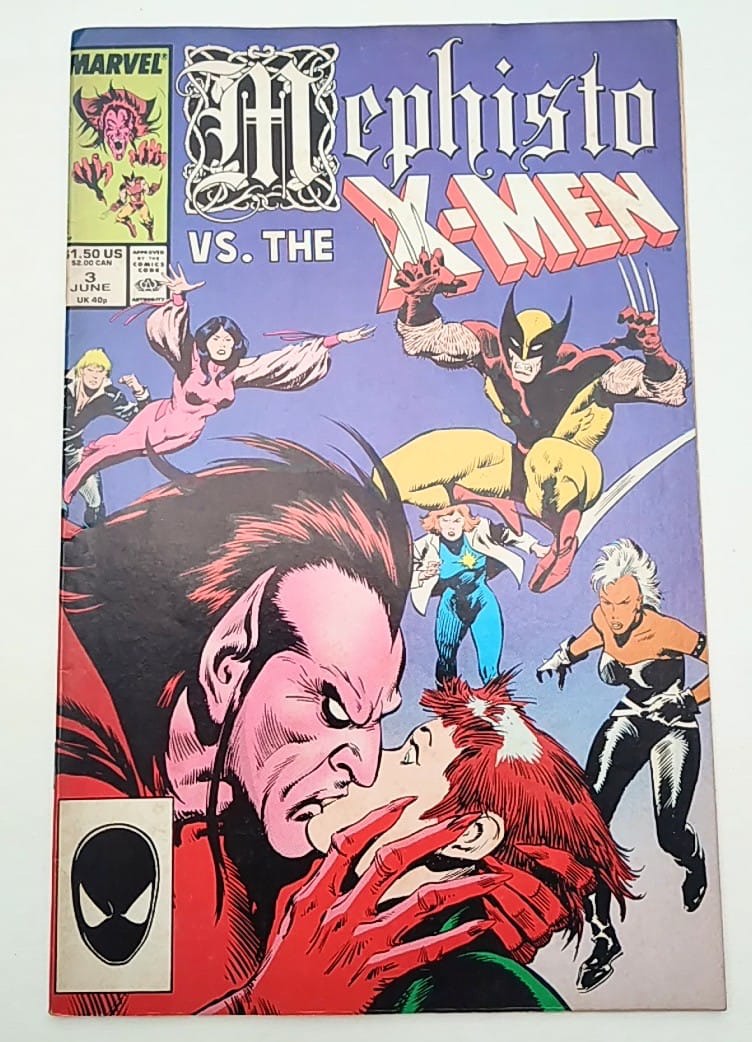 Mephisto vs the X-Men #3, Hobbies & Toys, Books & Magazines, Comics ...