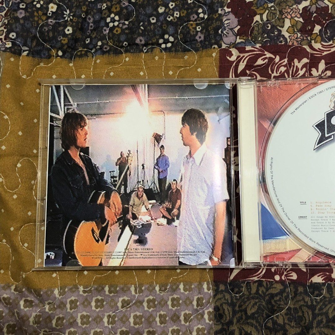 Oasis - The Masterplan (JP PRESS), Hobbies & Toys, Music & Media, CDs ...