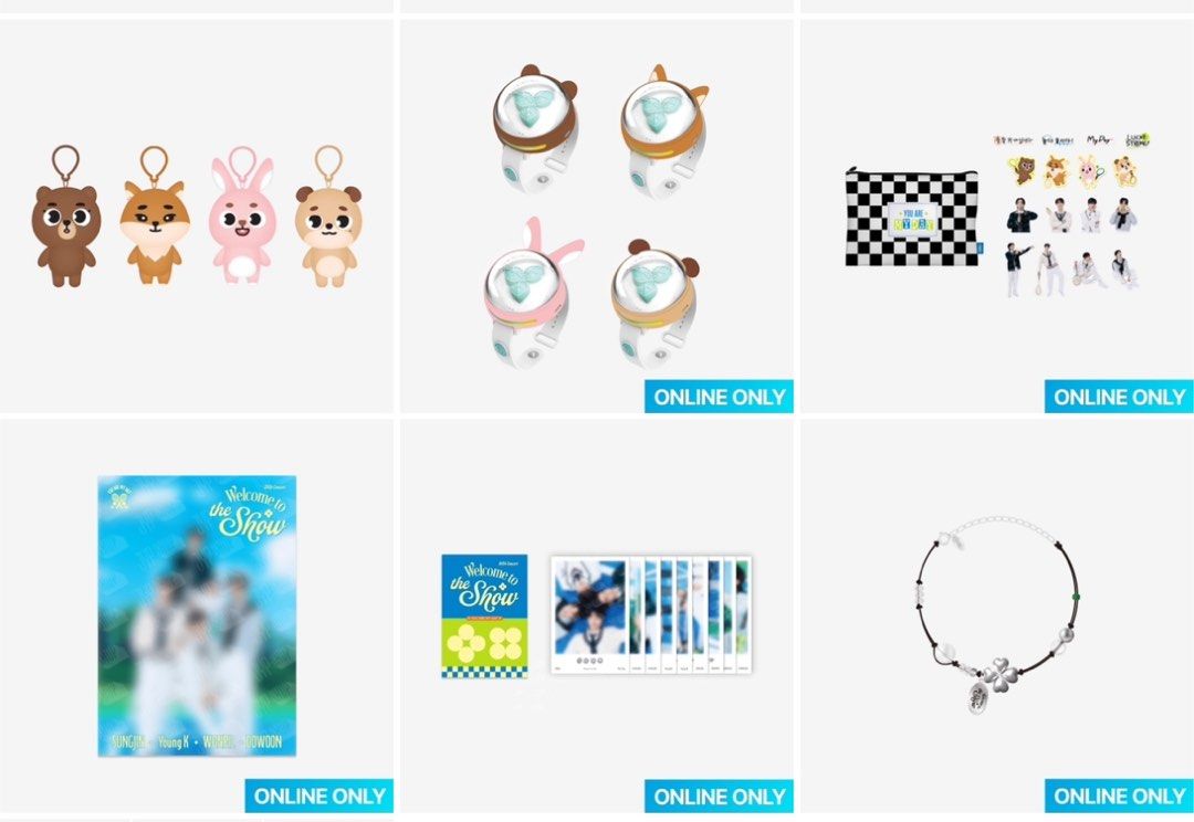 [Online Sales] DAY6 CONCERT Official Merch, Hobbies & Toys, Memorabilia ...