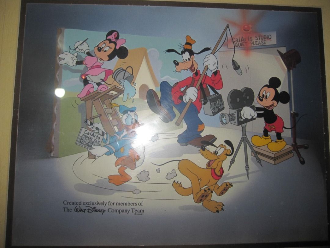 Original Walt Disney Mickey Minnie Mouse Goofy Pluto Cell, Hobbies ...