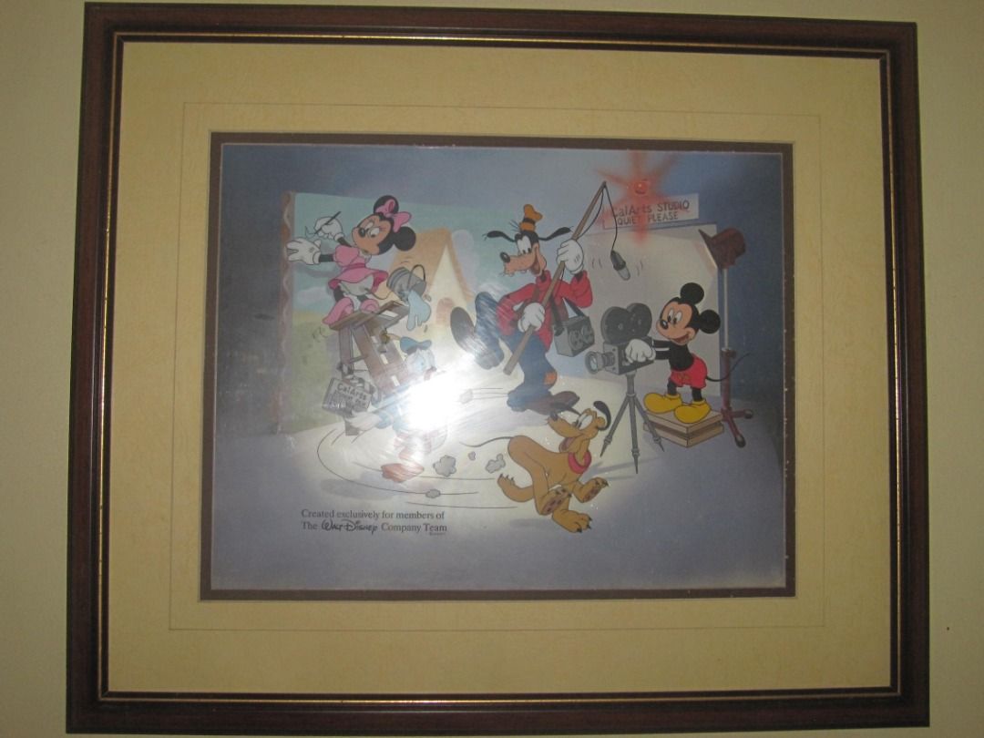 Original Walt Disney Mickey Minnie Mouse Goofy Pluto Cell, Hobbies ...