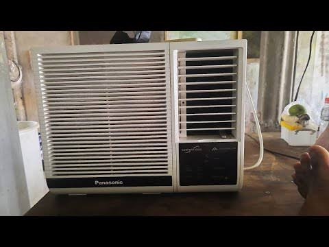 Panasonic window type aircon .5hp, TV & Home Appliances, Air ...