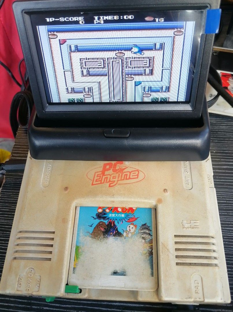 Pc engine game Doraemon meikyu daisakusen (original), Video Gaming, Video Games, Others on Carousell