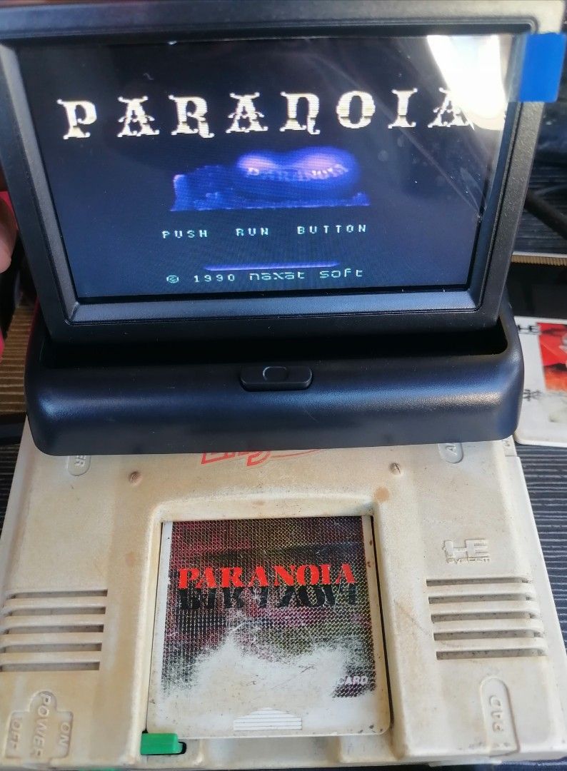 Pc engine game Paranoia (original), Video Gaming, Video Games, Others ...