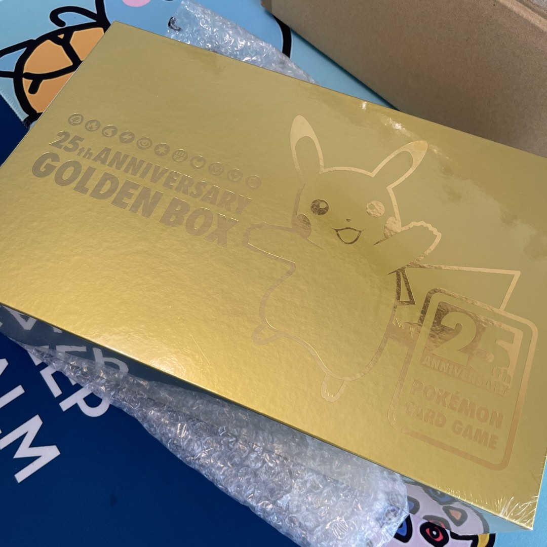 ⚡️Pokémon 25th Anniversary Gold Box ⚡️, Hobbies & Toys, Toys & Games on ...