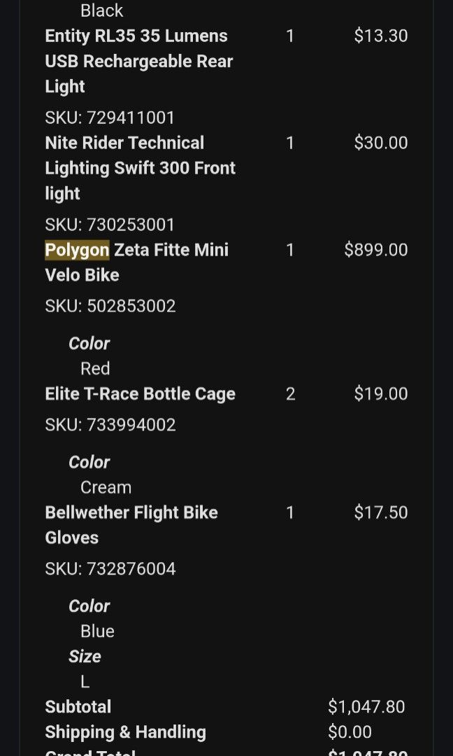 Polygon Zeta Fitte Mini Velo Bike, Sports Equipment, Bicycles & Parts ...