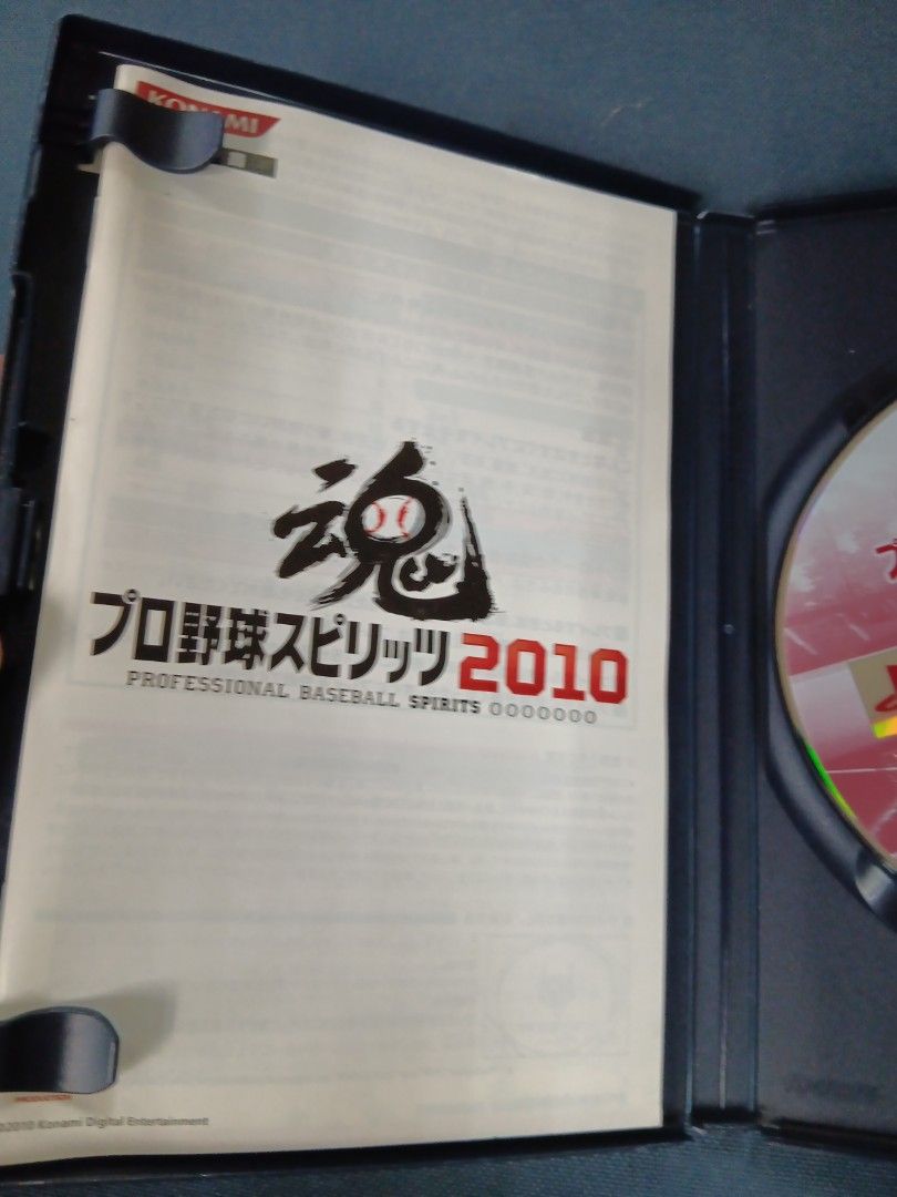 PS2 Konami Professional Baseball Spirits, Video Gaming, Video Games ...