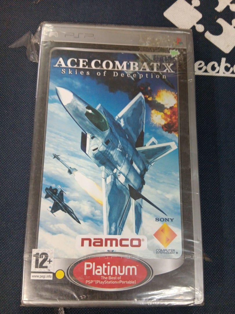 PSP Ace Combat x Skies of Deception, Video Gaming, Video Games ...