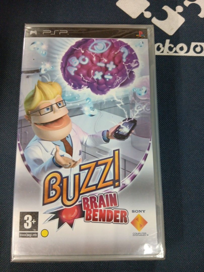 PSP Buzz! Brain Bender, Video Gaming, Video Games, PlayStation on Carousell