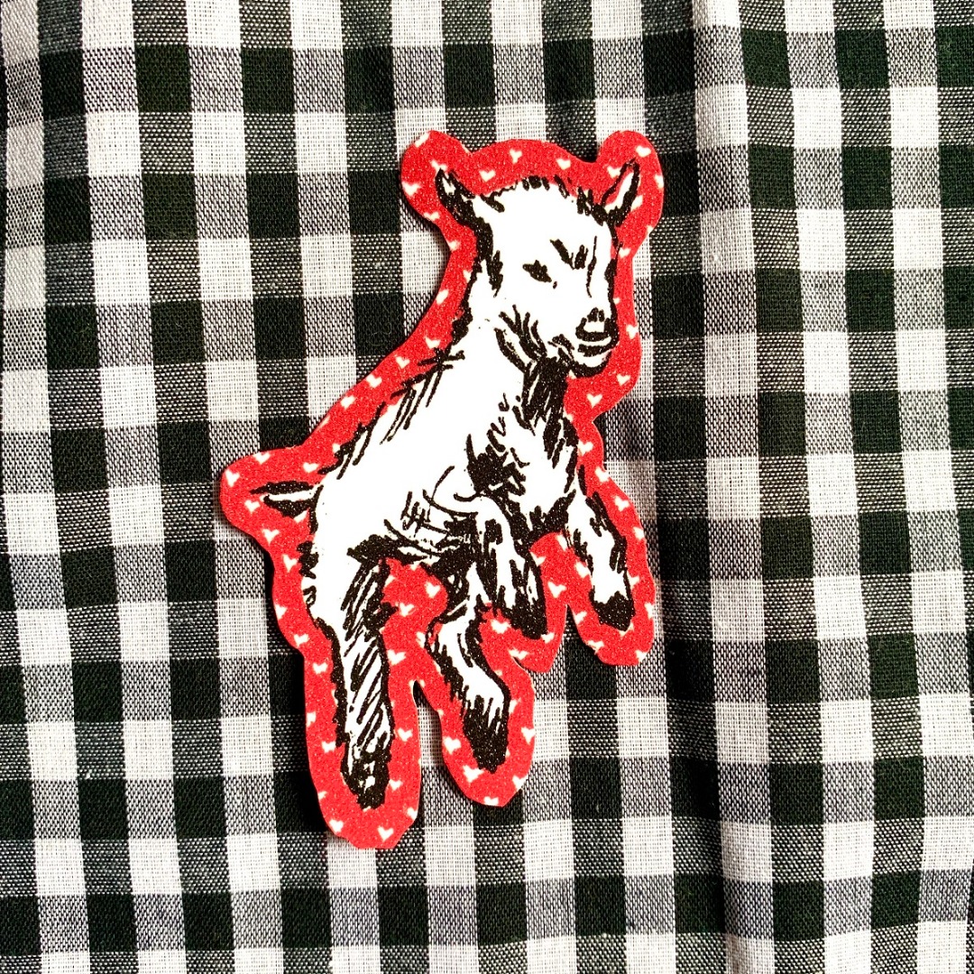 PURIMUCCHI | Purity of Heart Kambing Glitter Sticker, Hobbies & Toys ...