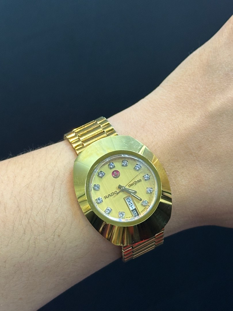 RADO The Original Diastar Diamond Dial Watch, Luxury, Watches on Carousell