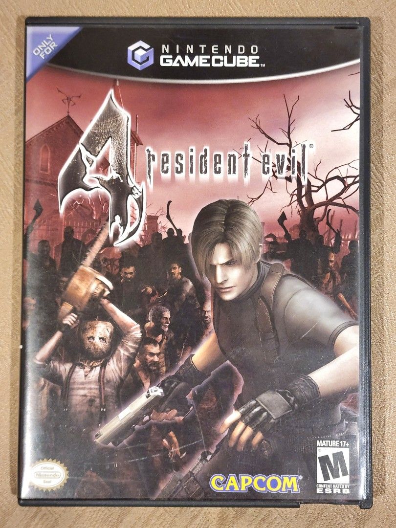Resident Evil 4 (Complete) Authentic for Gamecube, Video Gaming, Video ...