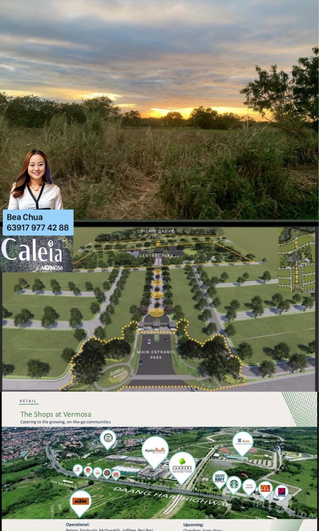 Residential Lot For Sale in Vermosa Alveo Caleia Ardia Courtyards De La ...