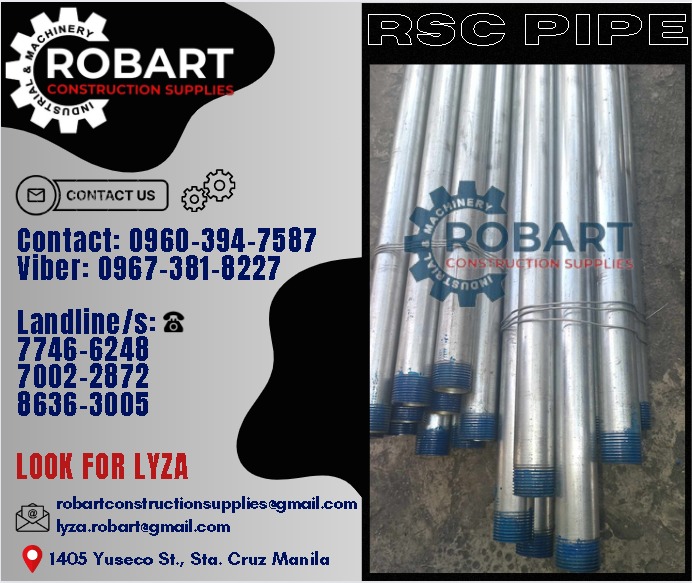 RSC Pipe, Commercial & Industrial, Construction Tools & Equipment on ...