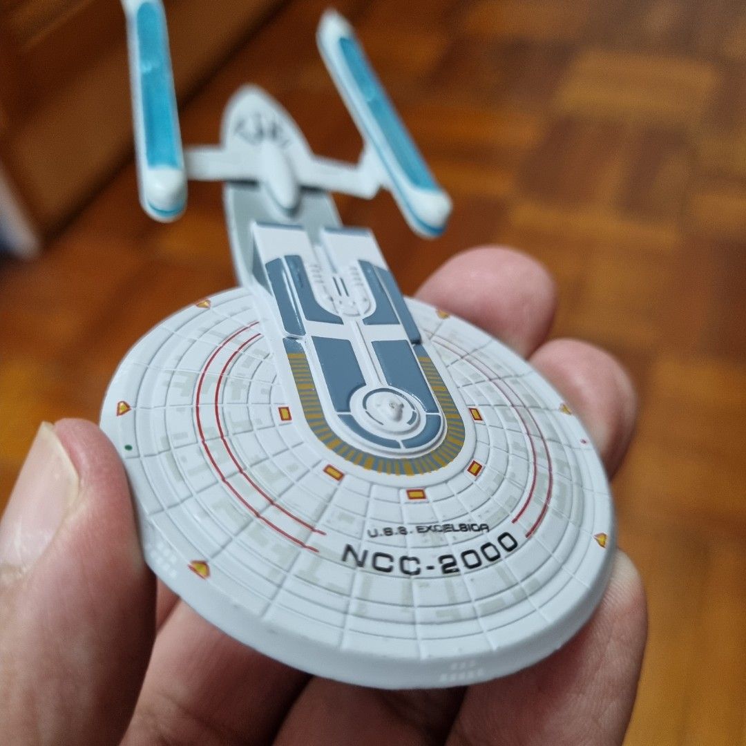 Star Trek USS Excelsior NCC-2000 Diecast Metal, Hobbies & Toys, Toys ...
