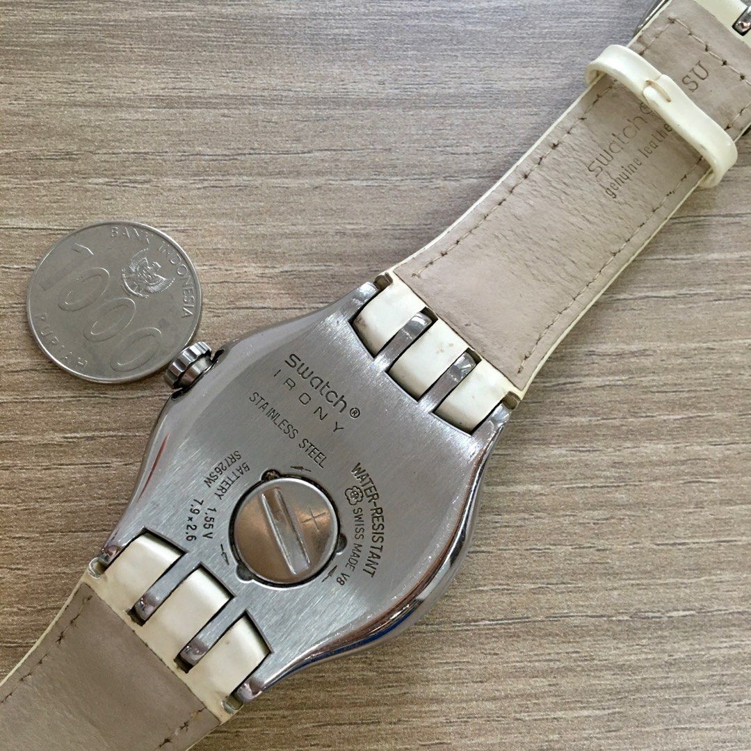 Swatch Irony Nabab, Fesyen Wanita, Jam Tangan di Carousell