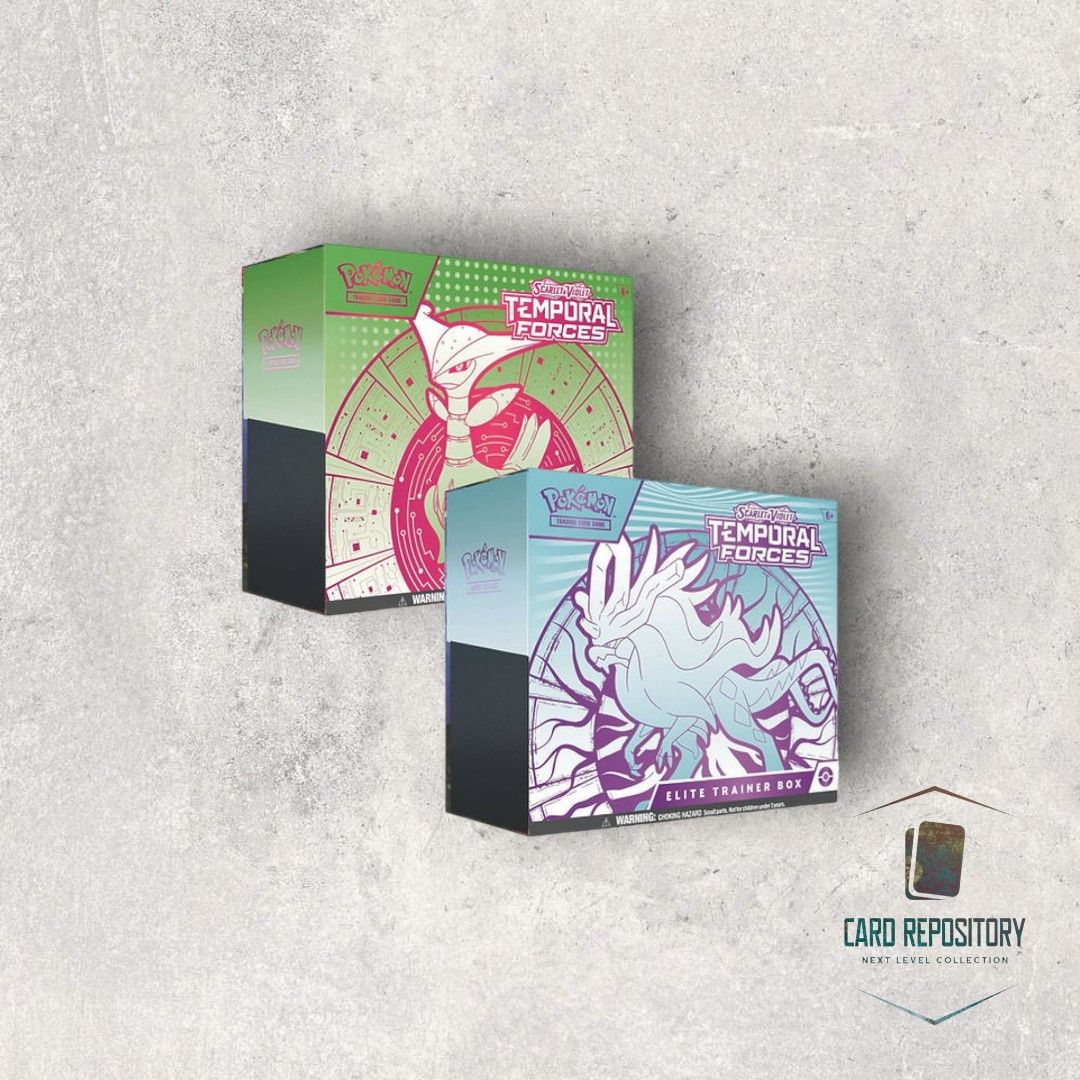 Temporal Forces ETB (Pokemon 2024), Hobbies & Toys, Toys & Games on ...