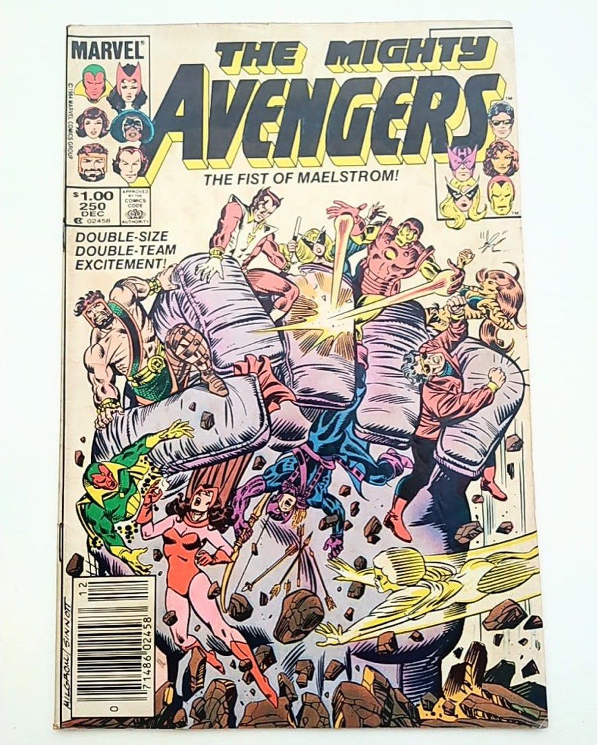 The Avengers #250 World Power, Hobbies & Toys, Books & Magazines ...