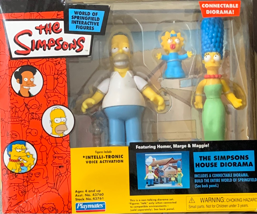 The Simpsons House Diorama, Hobbies & Toys, Toys & Games on Carousell