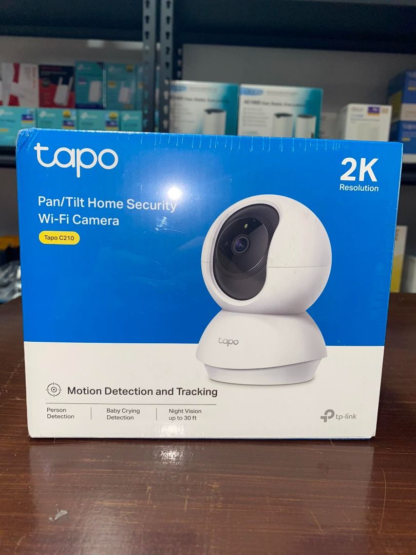 TP-Link Tapo C210 2K 3MP Pan/Tilt AI Home Security Wi-Fi Camera ...