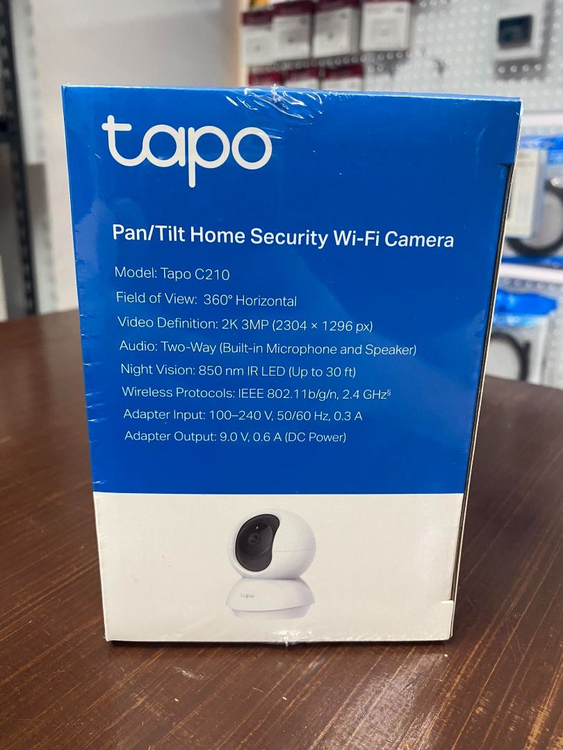 TP-Link Tapo C210 2K 3MP Pan/Tilt AI Home Security Wi-Fi Camera ...