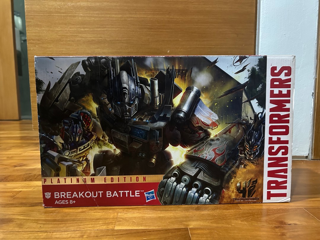 Transformers Platinum Edition Breakout Battle (BNIB), Hobbies & Toys ...