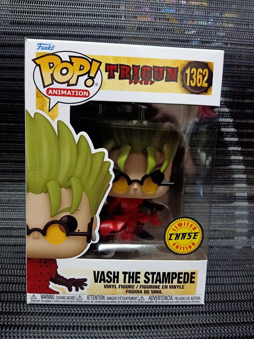 Vash the Stampede Funko Pop, Hobbies & Toys, Toys & Games on Carousell