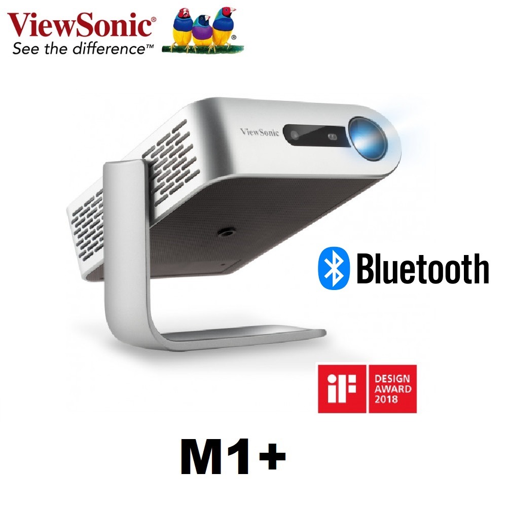 Viewsonic M1+ G2 Smart LED 300 Ansi Lumens Portable Projector With Wi ...